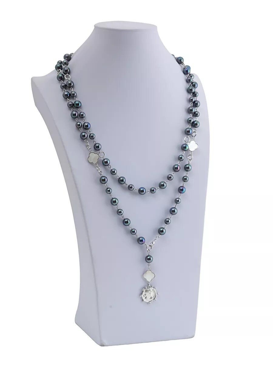 Комплект бижутерии, жемчуг имитация