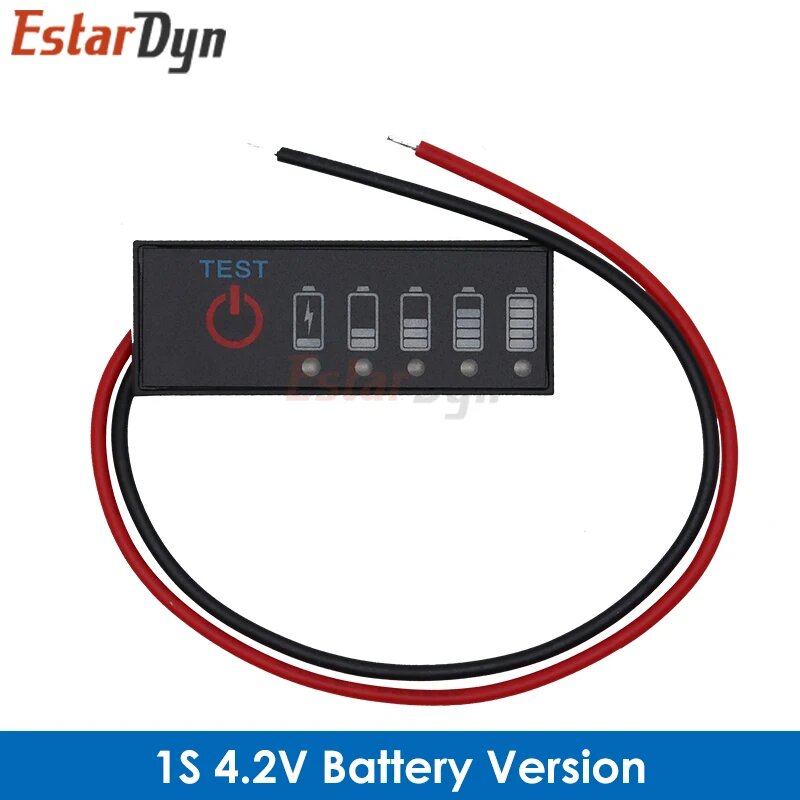 Estardyn Индикатор уровня батареи 1S 4.2V