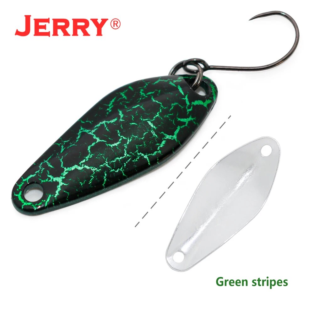 Jerry Драко UL пресноводный металлическая блесна, приманка рыболовные приманки отсадочные приманки 2.5g3.5g4.5g искусственный блесна жесткая приманка для ловли форели бас-гитара