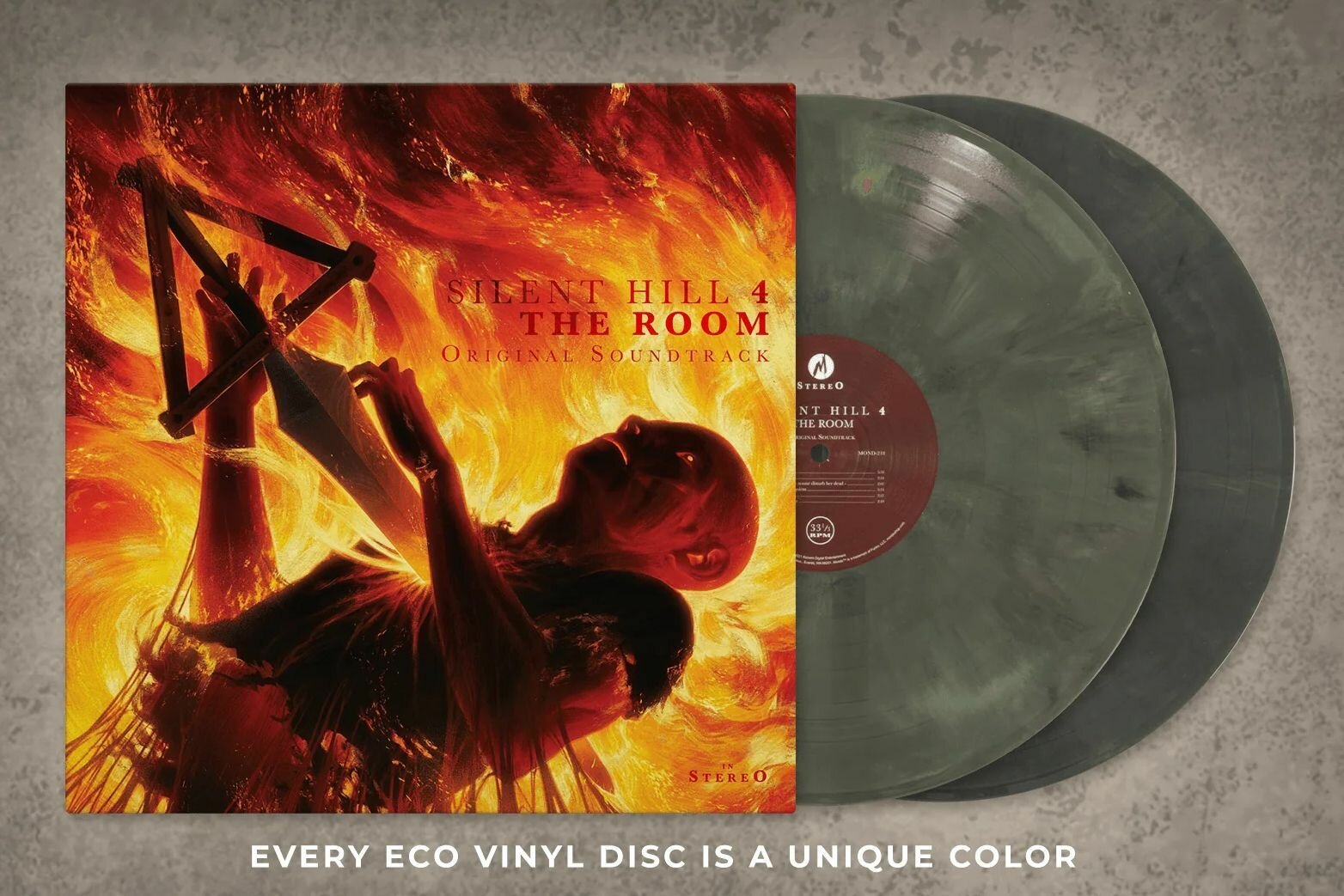 Silent Hill 4 OST (Eco USA Limited Soundtrack) Цвет: "Эко", Виниловая Пластинка, Саундтрек Сайлент Хилл