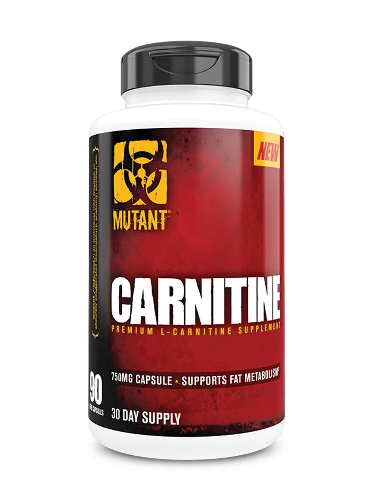 Л-карнитин MUTANT Carnitine (L-Carnitine), Без вкуса, 90 капсул