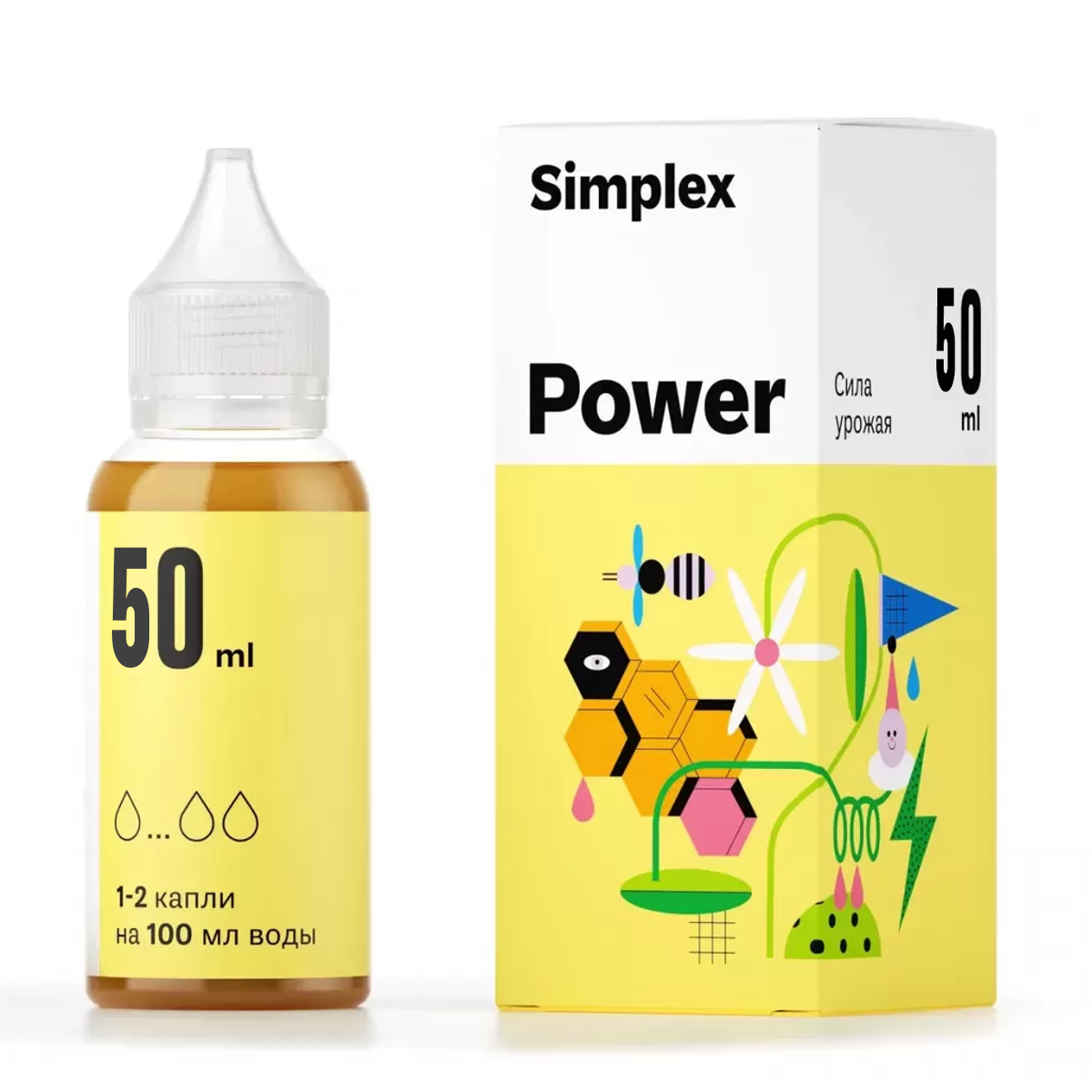 Стимулятор иммунитета растений / Power, 50 мл / Simplex