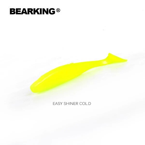 Bearking мягкий воблер Easy Shiner Cold, Светло-желтый, D