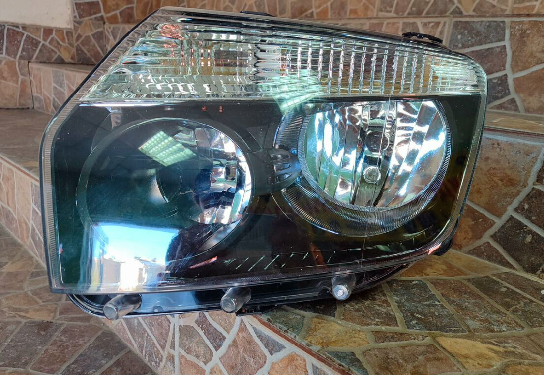 Фара левая, 2010-2014, для Renault Duster (аналог)