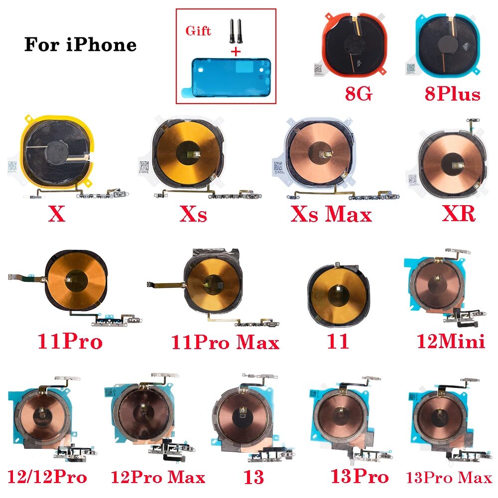 Беспроводная зарядная микросхема speedcoil с объемом для iPhone 8 Plus X XR XS 11 For XS with volume