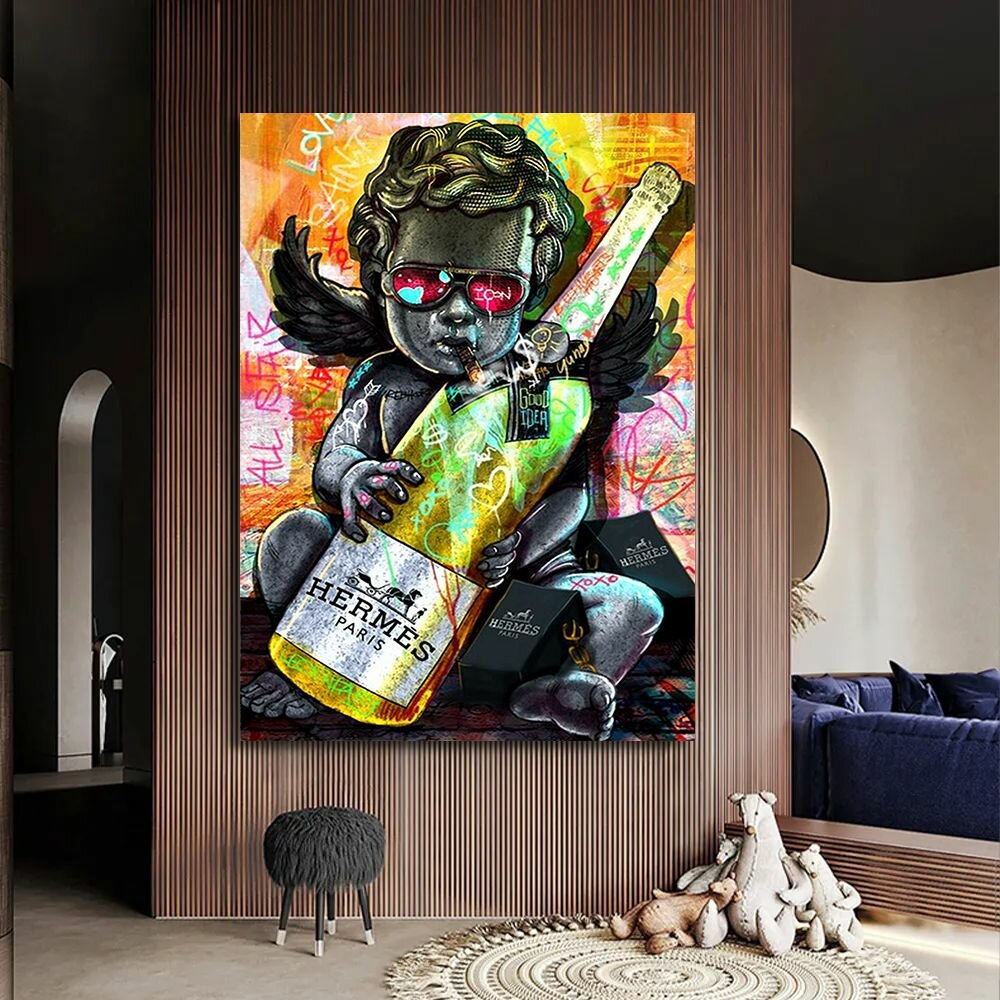 Картина деньги, мотивация постер, из коллекции "Офисные картины", 50х70 см.