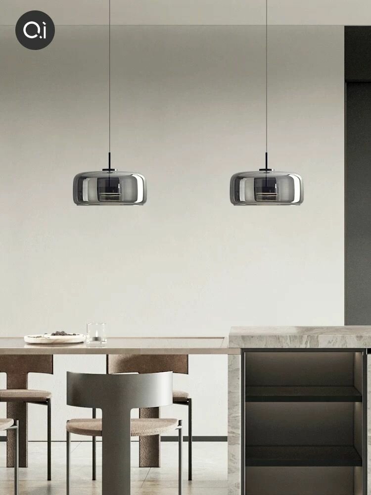 Cassina DD41-2 светодиодный потолочный подвесной светильник для кухни/гостиной/спальни и т. д. Матовый черный D230*H230MM 12W