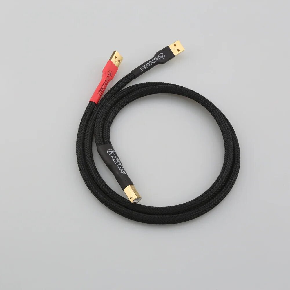 USB A-B кабель 1м для ЦАП с разделением сигнала