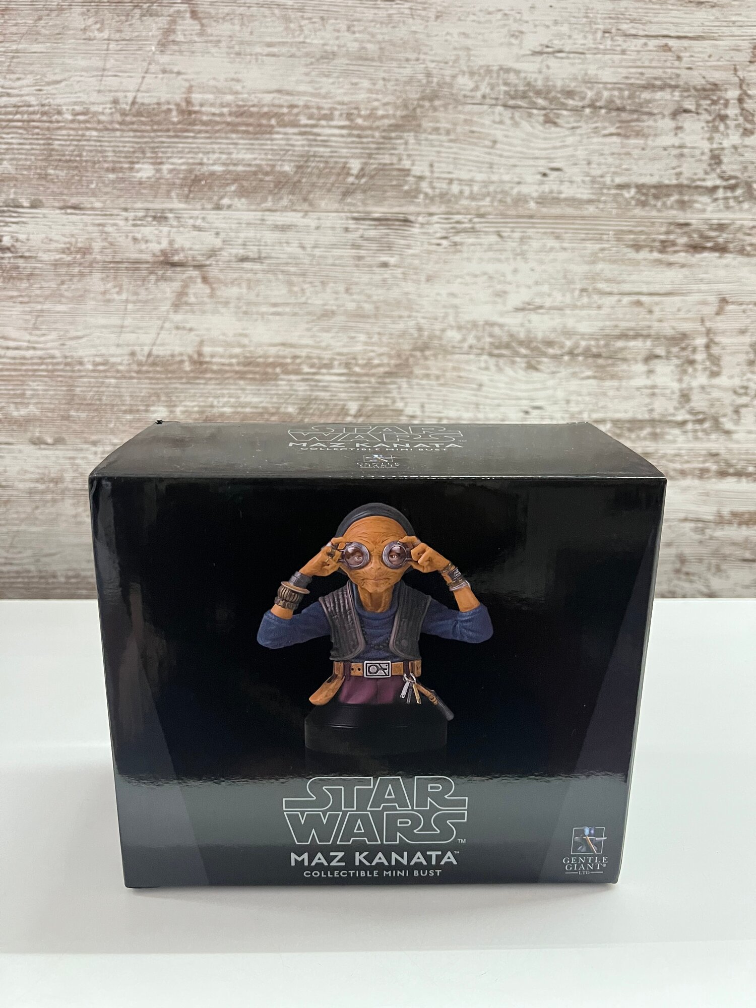 Бюст Маз Каната Звездные Войны Star Wars Collectible mini bust 13 см искусственный камень от Gentle Giant тираж 2500 штук