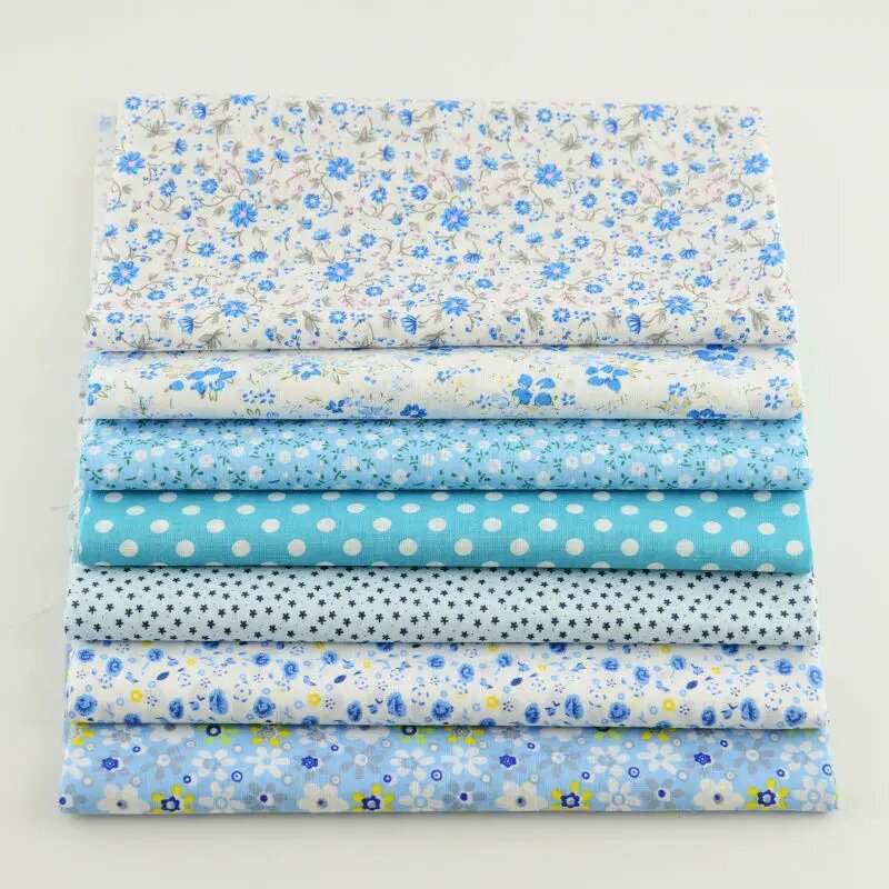 Booksew хлопковая ткань для шитья 7 шт.