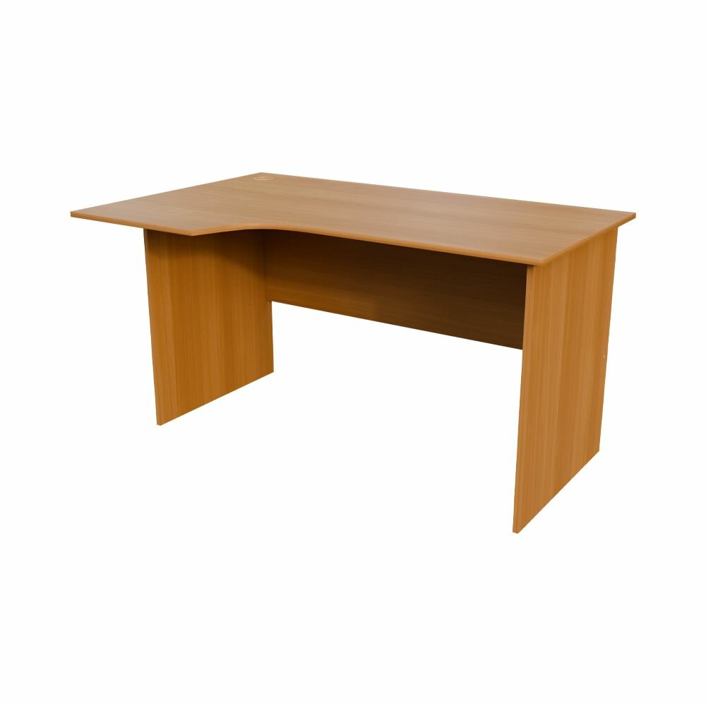 Стол криволинейный (левый) СФ250 , р.1400х900х750 мм, Вишня оксфорд