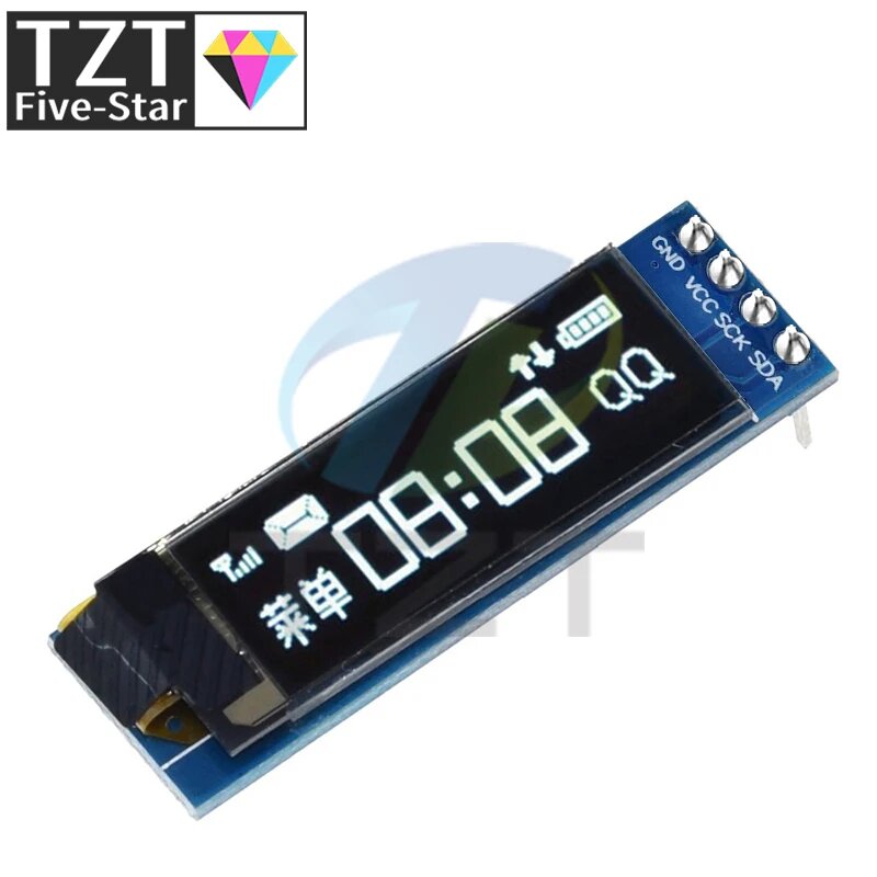 OLED модуль 0.91" GREATZT белый