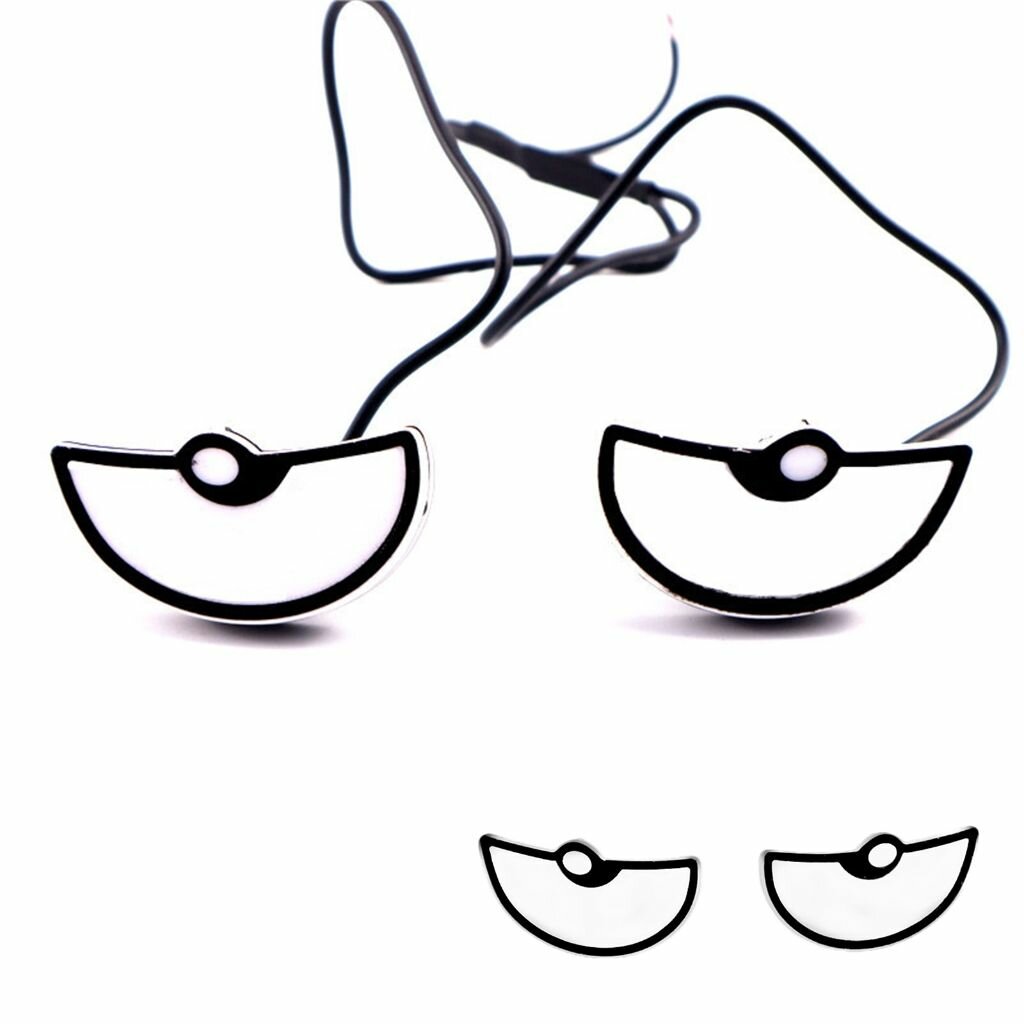 Светодиодные фары для мотоцикла "Глаза монстра"