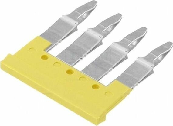 Клеммник WEIDMULLER ZQV 4N/4 Соедин. мостик для клемм WDU4 4-полюсный 32A 1шт