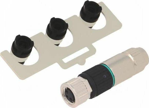 Разъем MURR ELEKTRONIK 7000-08371-0000000 М8 "мама" PIN 3 прямой на провод вилка Slimline 4А 1 шт