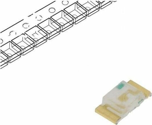 Светодиод KINGBRIGHT KPT-3216QBC-D LED SMD 1206 blue 40?100mcd 3.2x1.6x0.75mm 150 град. 3.3?4V 20mA 1 шт