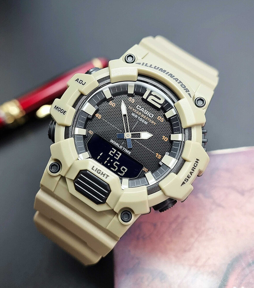 Наручные часы CASIO Collection, хаки — фото 1