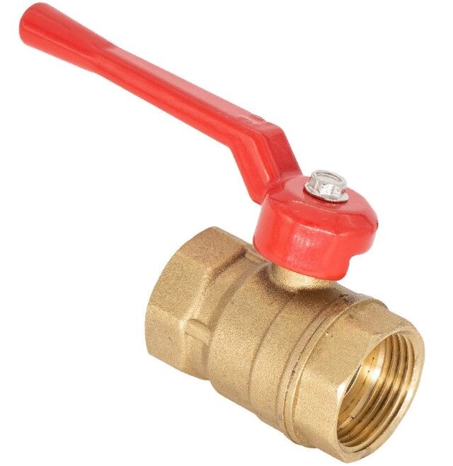 Сантех VALFEX кран шаровой латунный DeltaPro для воды 1/2 ВР/ВР ручка-рычаг VF.214. LR1.012. DP