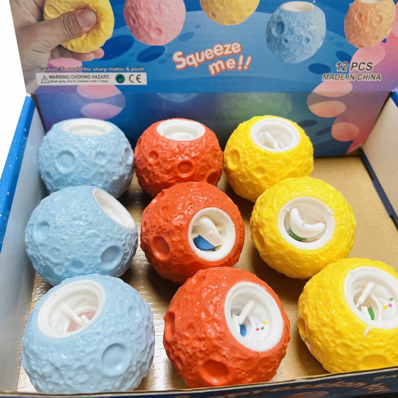 Игрушка Космический человек , новинка для поп-космонавта, сжимаемая детская интерактивная шутка, офисный декор рабочего стола 1