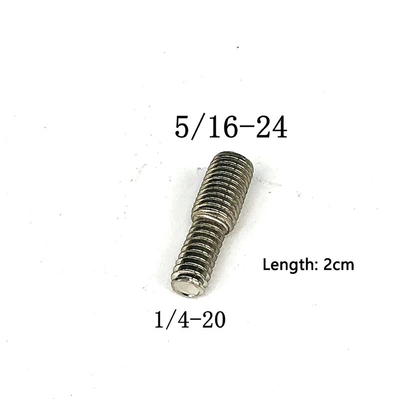 1 шт. Резьбовой Адаптер 1/4-5/16, балансировочный винт для лука и стрелы, оборудование для стрельбы из лука, балансировочный стержень, противовес, конверсионные винты