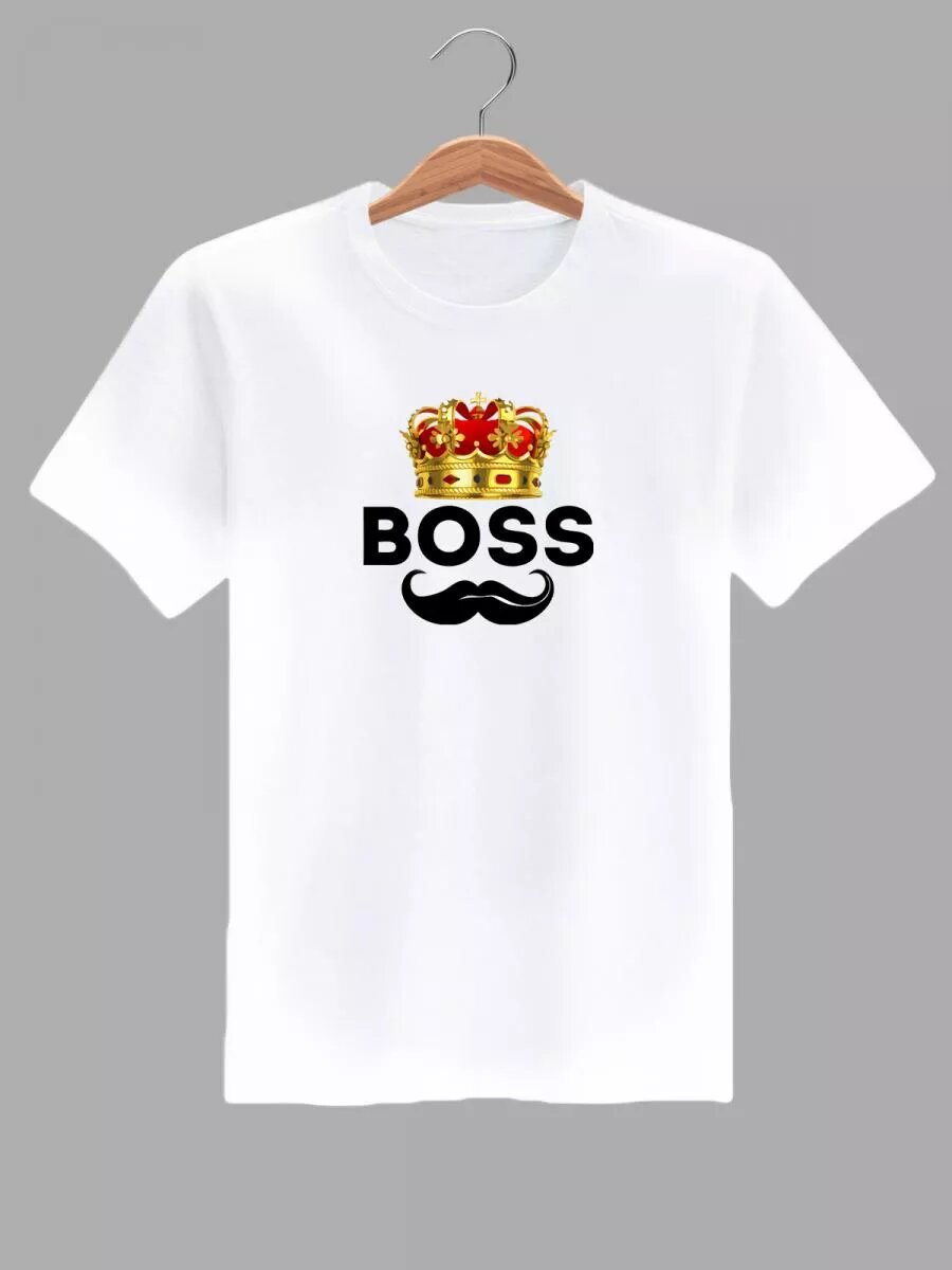 Футболка босс корона