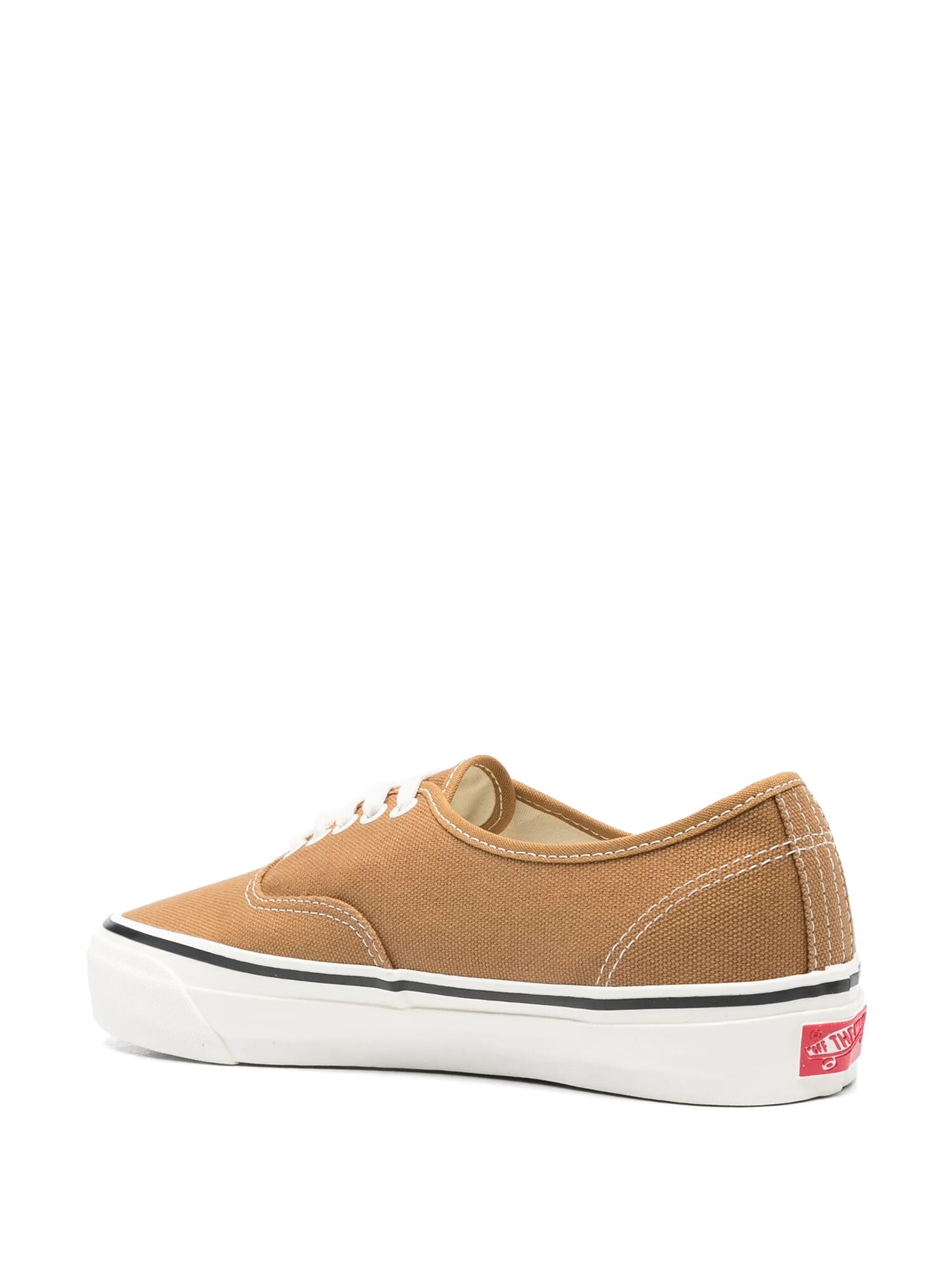 Кроссовки VANS Premium Authentic 44, размер 3,5 US, коричневый/серый/оранжевый — фото 1