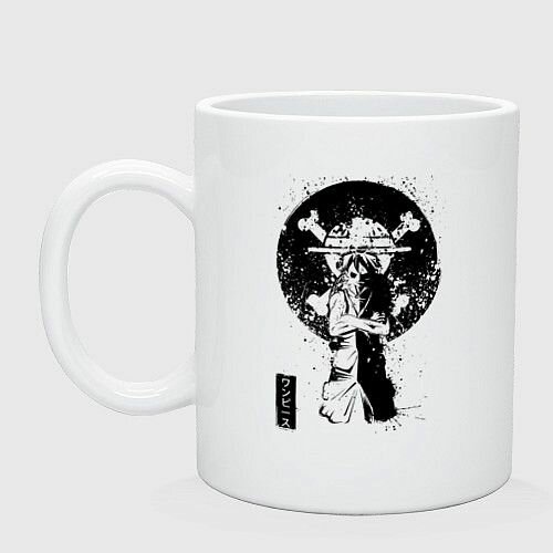 Луффи One Piece Большой куш Керамическая кружка