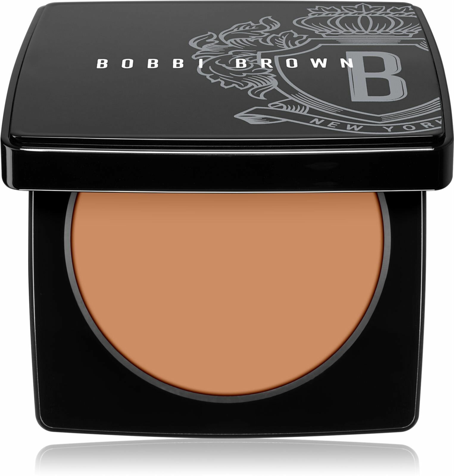 Bobbi Brown нежная пудра в компактном виде Sheer Finish Pressed Powder Relaunch shade Basic Brown 9 g