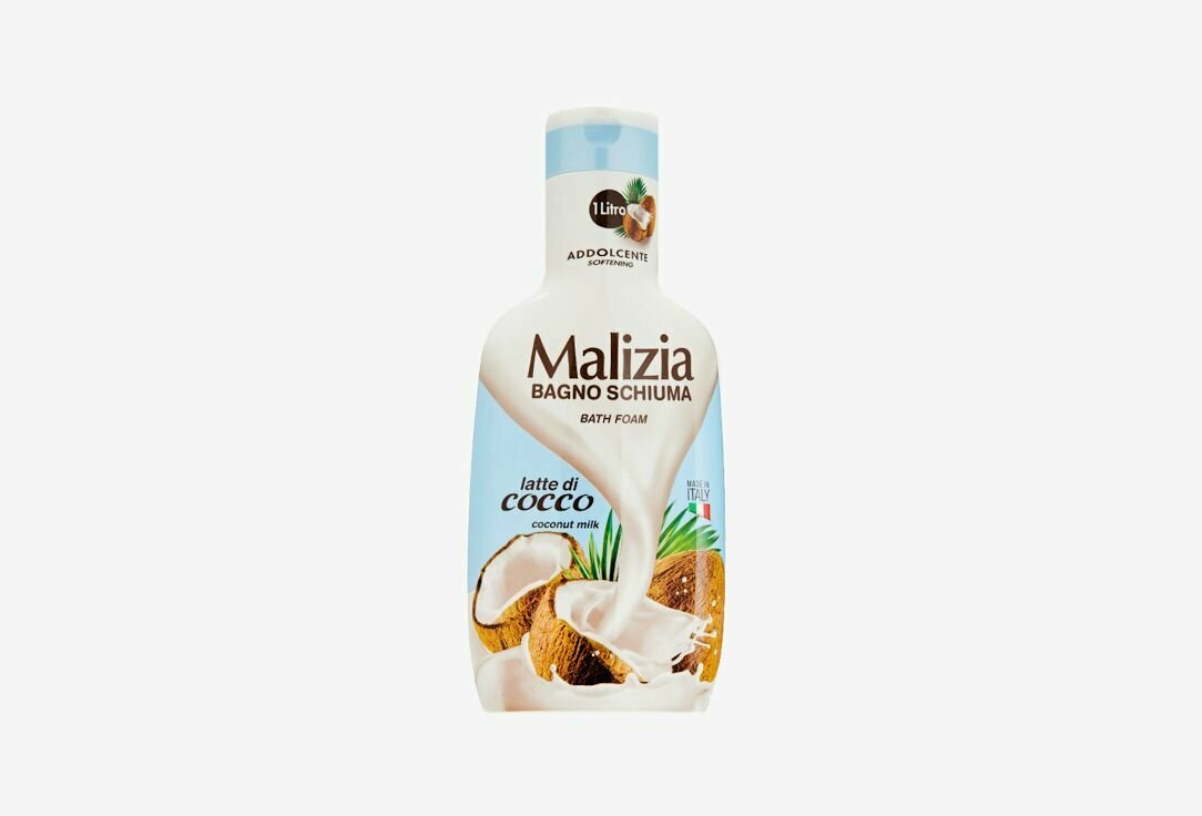Пена для ванны MALIZIA BATH FOAM COCONUT 1 л