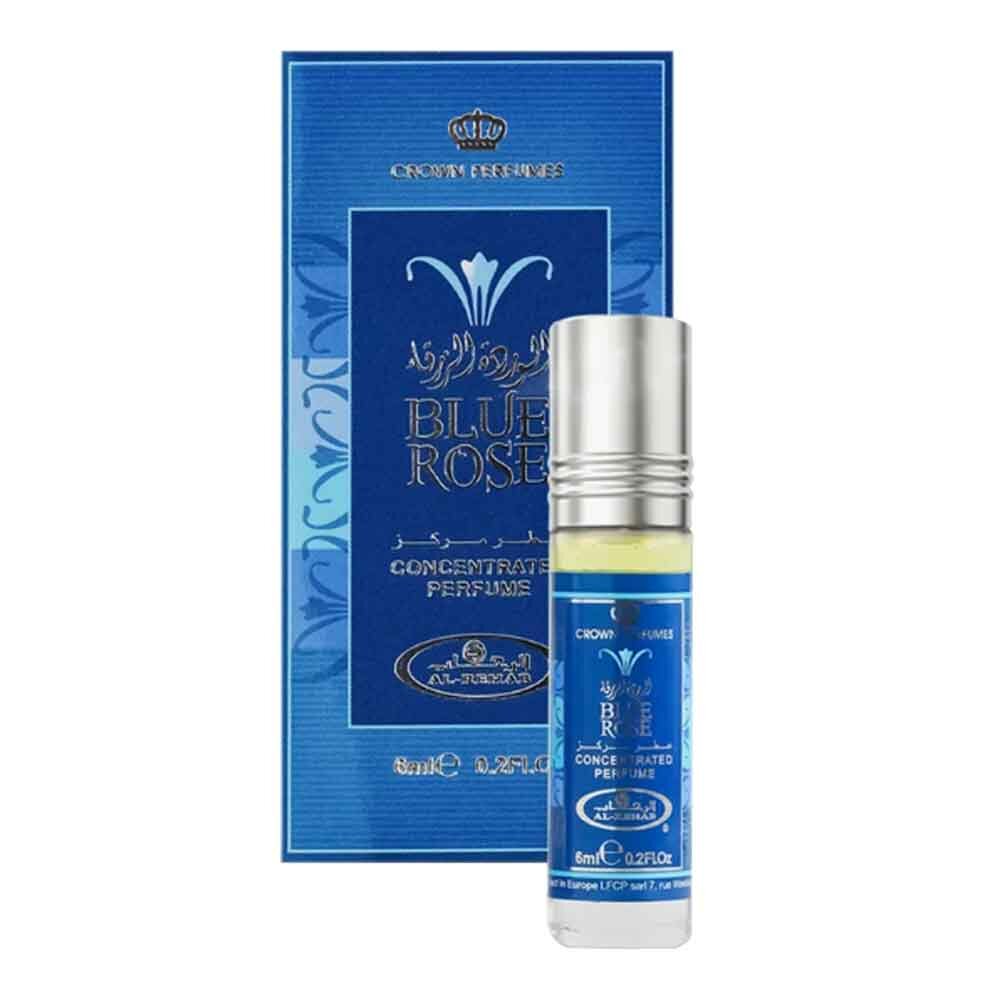 Духи масляные для женщин Crown Perfumes Blue Rose, травянисто-кокосовый, 6 мл