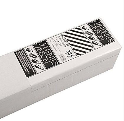 Бумага для пастели Митант 160 г, белая, рулон 1,52х10м