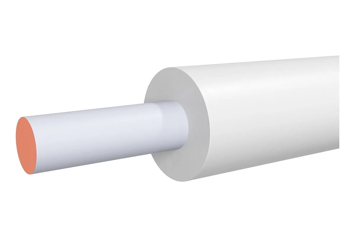 Провод НВ-0,2 на катушке белый торкабель 100 м, 4х600, для электроустановок