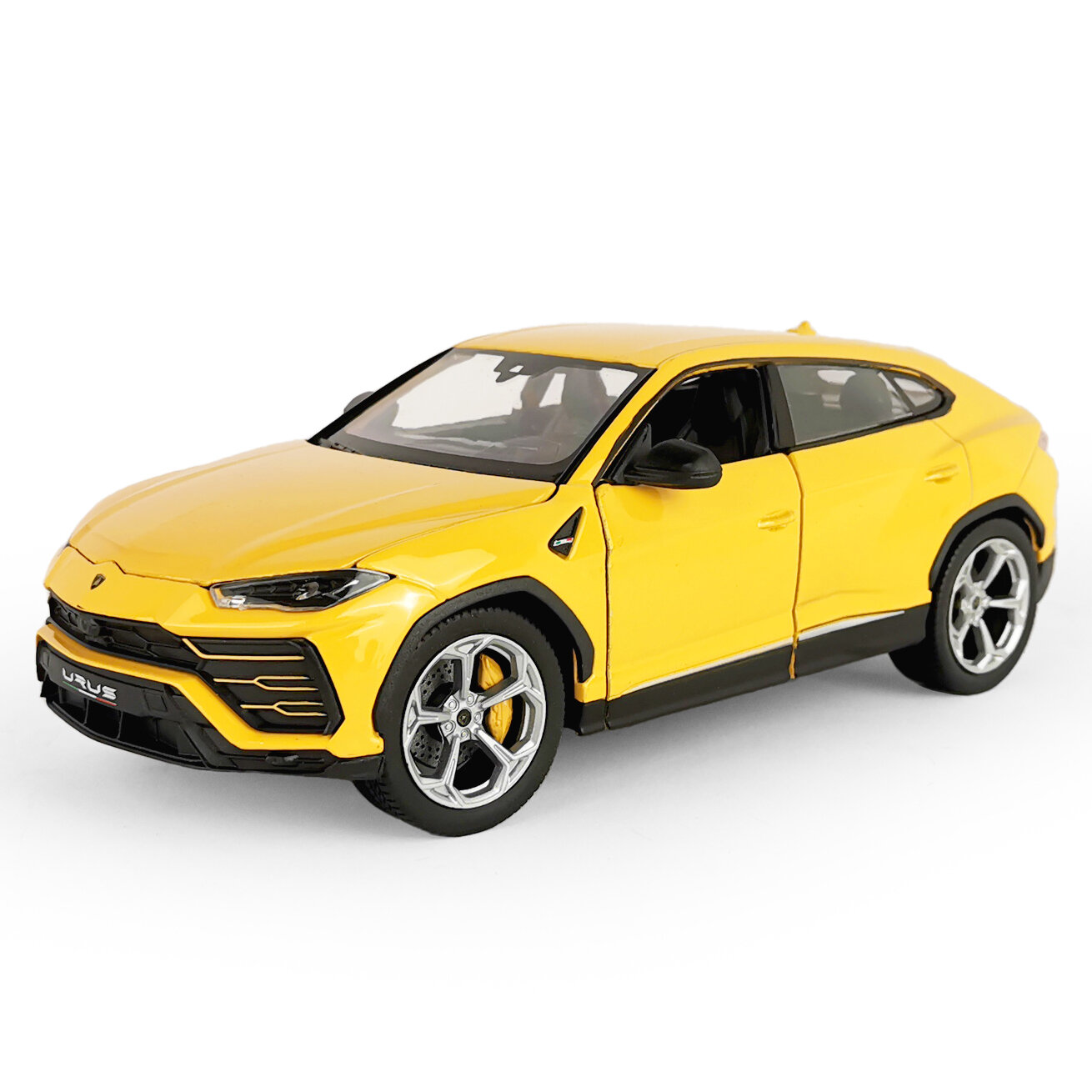 Легковой автомобиль Welly Lamborghini Urus (24094) 1:24, желтый