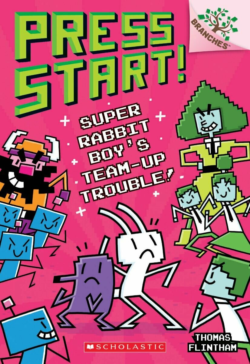 Super Rabbit Boy's Team-Up Trouble! / Книга на Английском