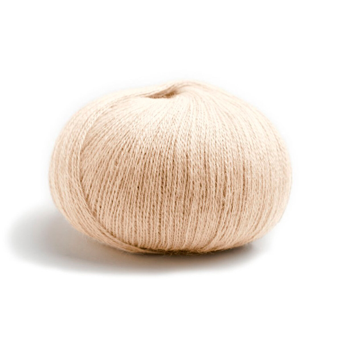 Piura /Пиура/ пряжа Lamana, 100% бэби альпака, 50г/400м (00, natur (натуральный), молочный)