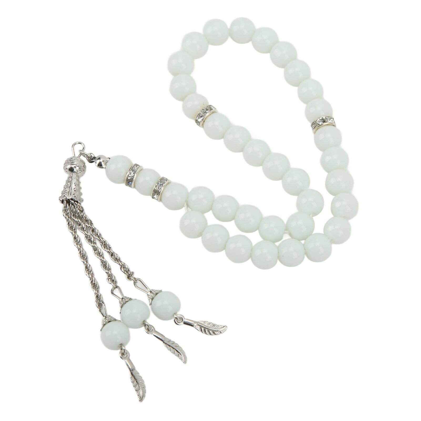 Молитвенные четки Классические лаконичные изящные работы Удобные мусульманские четки с цветной глазурью