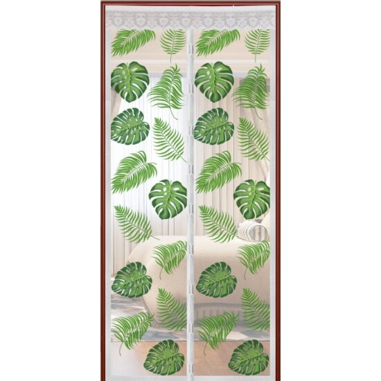 Противомоскитная сетка Rosenberg R-400019 рисунок-листья (100х210см)