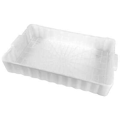 Контейнер-ящик Буревестник "Садовник", для хранения продуктов, пластик, 40 л, 79х47х14х см, штабелируемый, белый