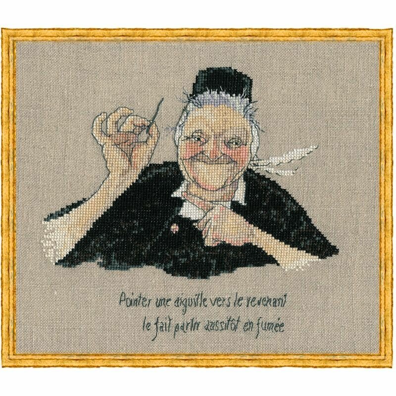 Набор для вышивания NIMUE "Mamm Gozh", канва, мулине