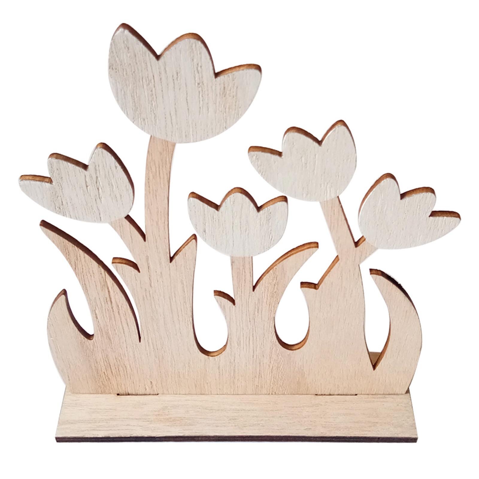 Деревянный Пасхальный цветочный орнамент, Выдалбливаемые цветочные поделки из дерева для творчества, украшения дома, спальни, принадлежности для рисования своими руками