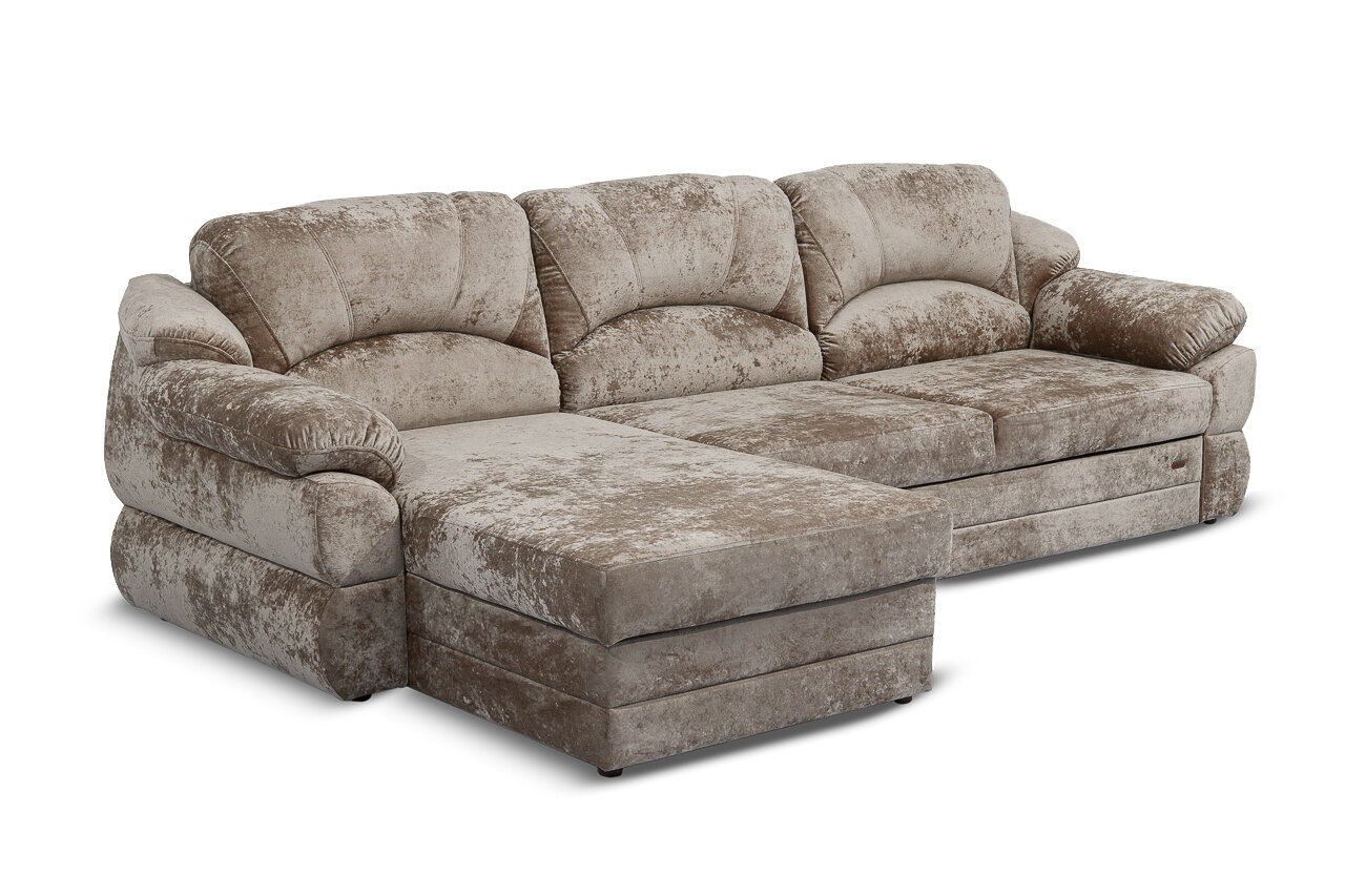 Диван угловой со спальным местом "Легенда" от бренда Линия Стиля, габарит 290х170