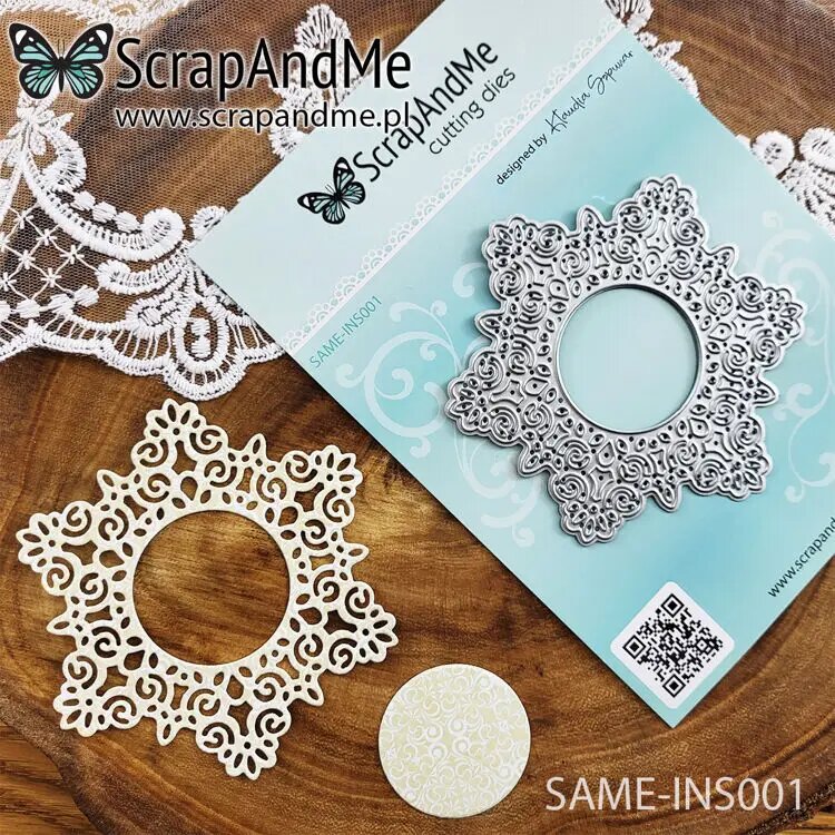 Металлические вырубки ScrapAndMe SAME-INS001, k6183-dies