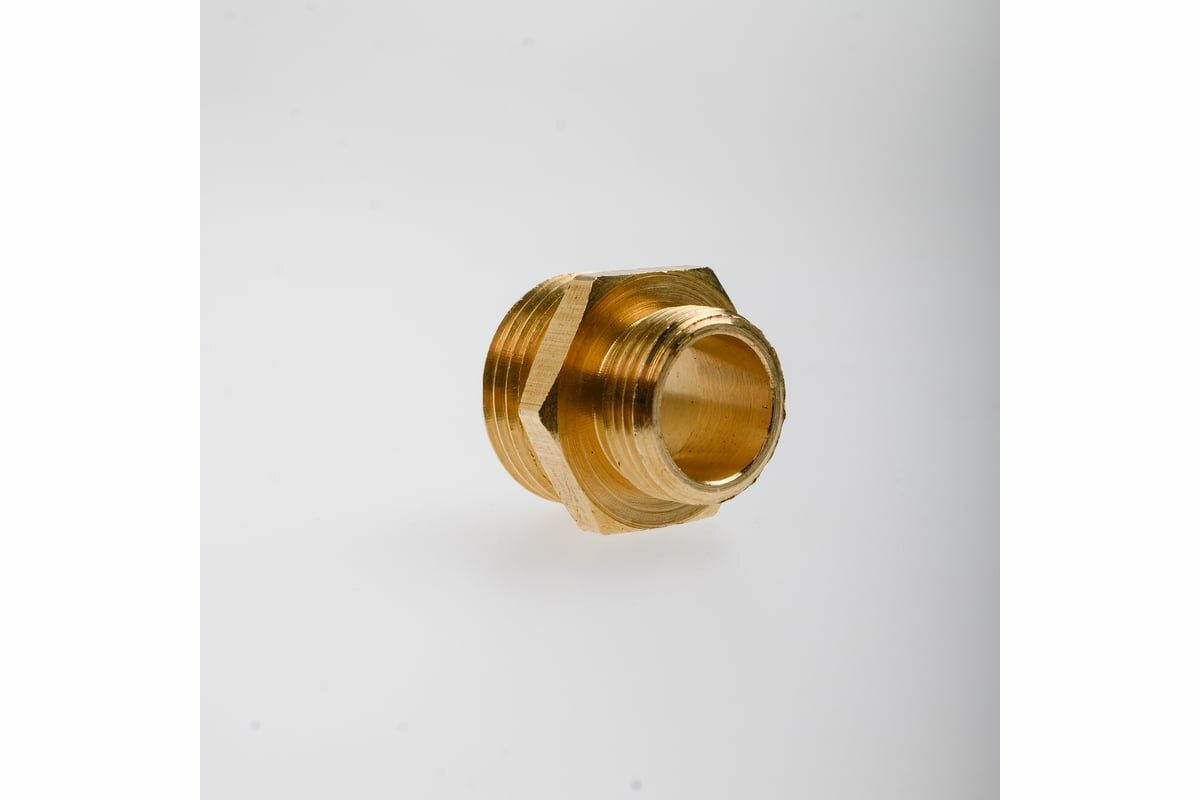 HG Муфта переходная для водопровода 1/2 НР x 3/8 НР из нержавеющей стали 1898305