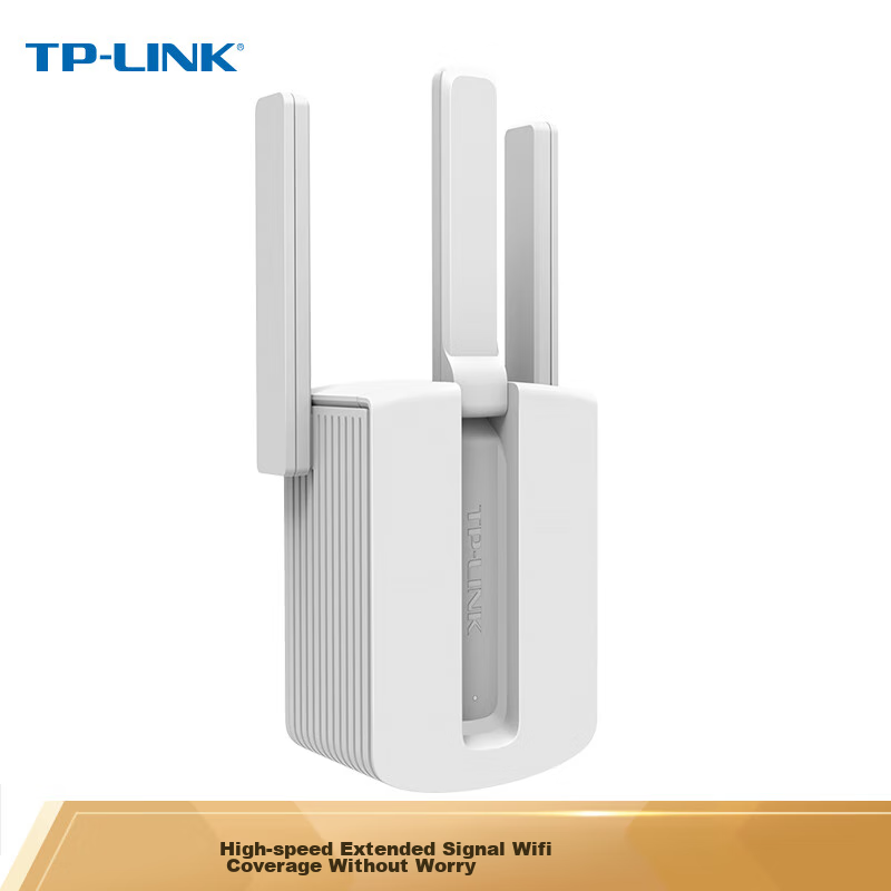 TP-LINK 450M Three-Antenna WiFi Signal Amplifier, Wireless WiFi Extender, Repeater, Router Signal Booster, Wall-Penetrating Companion, TL-WA933RE