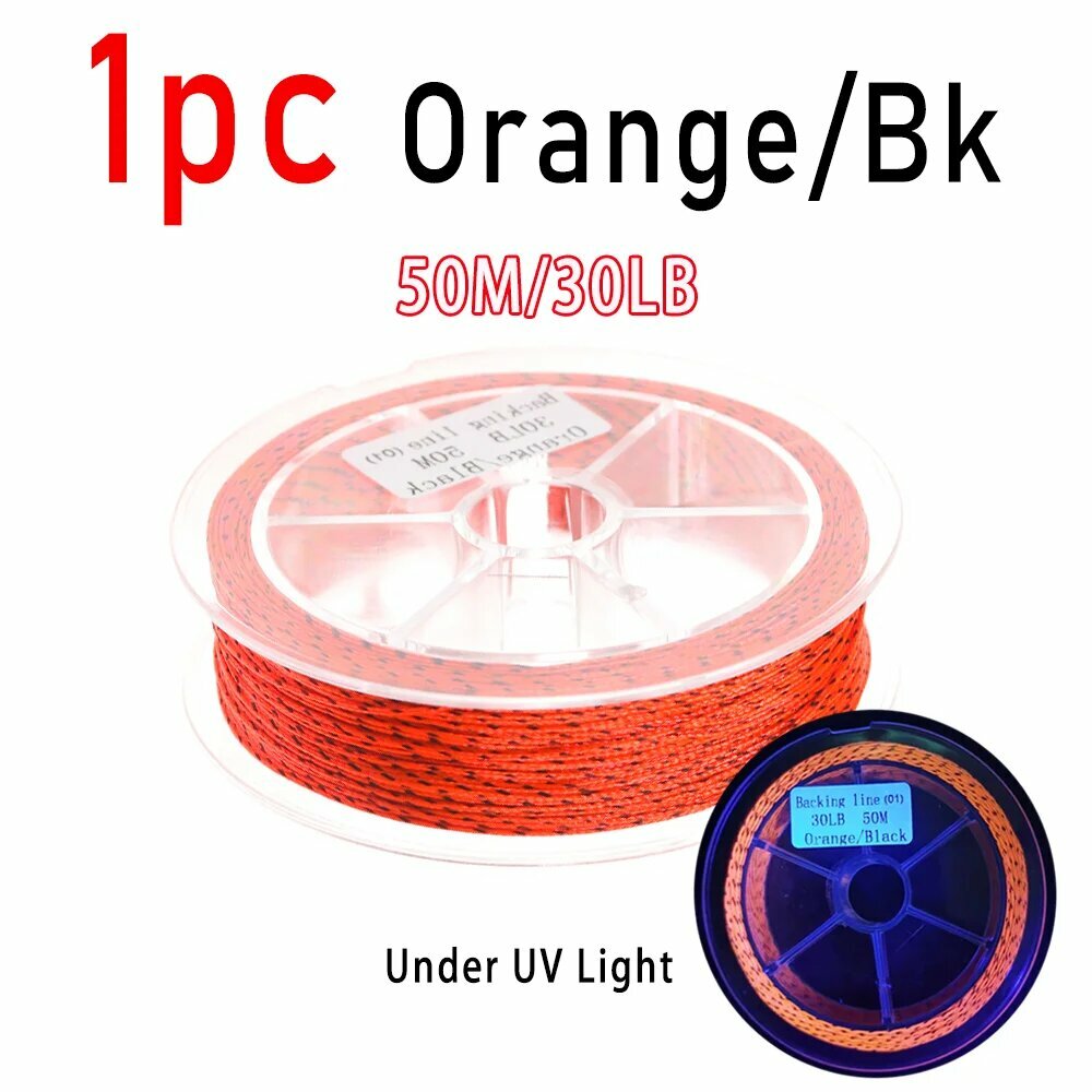 Vampfly 50м 8 нитей PE плетеная леска для нахлыста