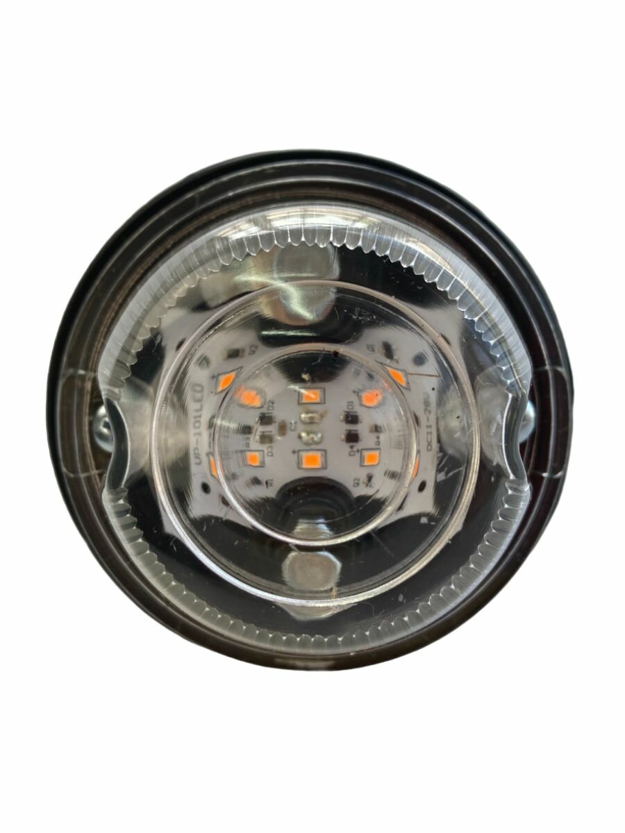 Указатель поворота (повторитель) н/о УАЗ в сборе, светодиодный серый