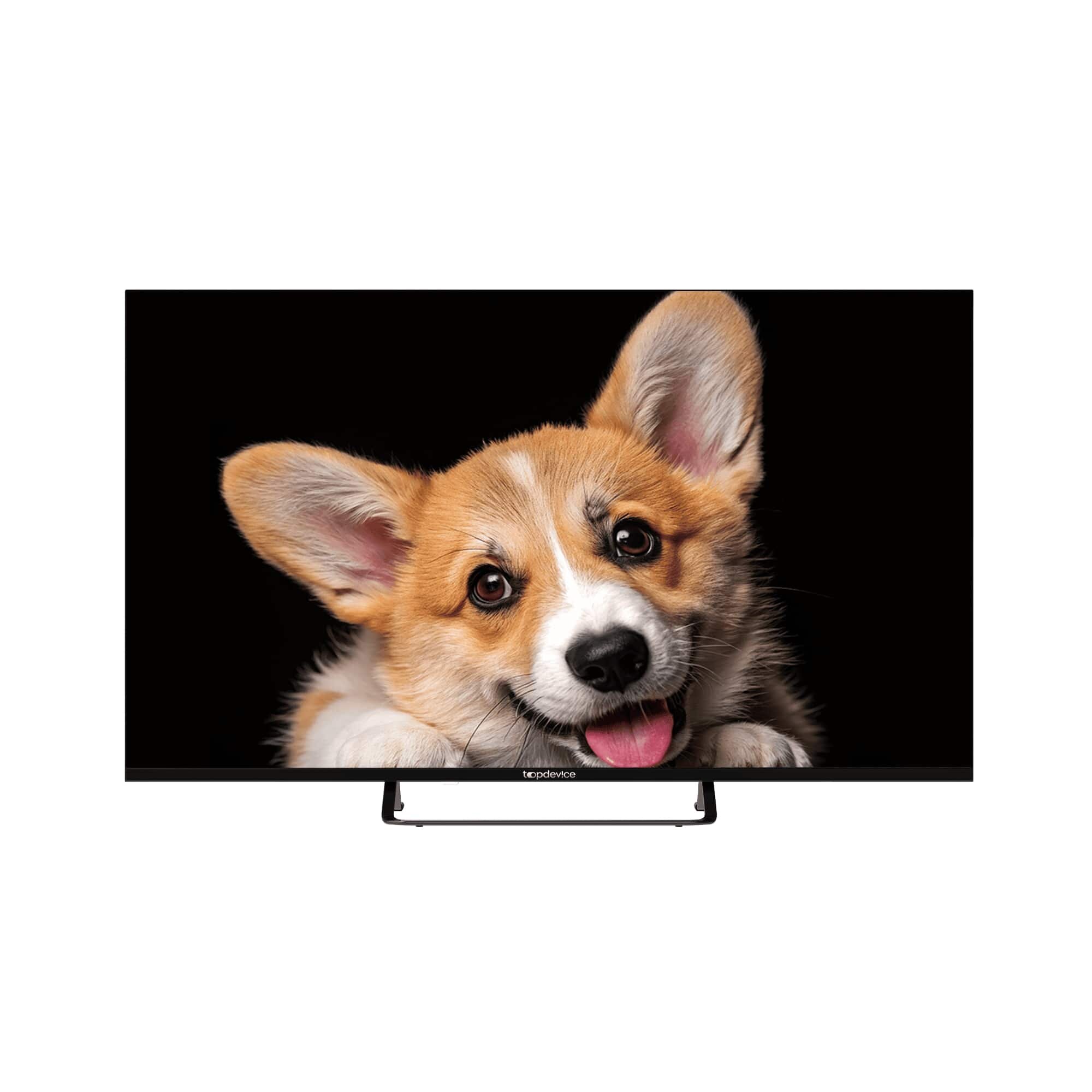 Телевизор TopDevice TDTV43CS03UBK, разрешение 4K, Smart TV, поддержка Wi-Fi