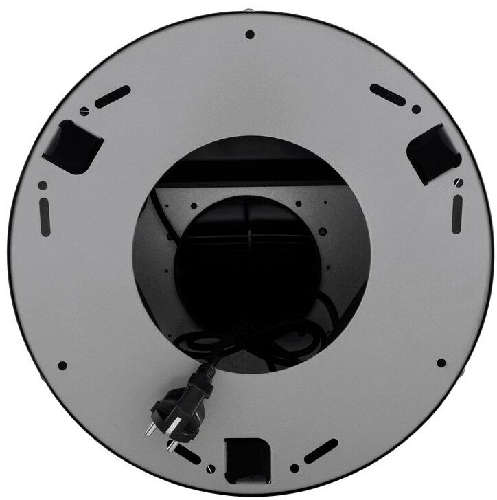 Островная вытяжка Maunfeld Lee Light Isla 35 Sensor черный
