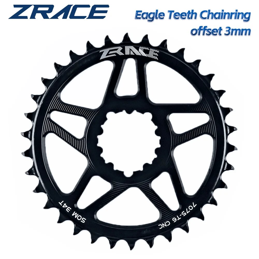 ЗRACE Звездочки 7075AL для SRAM Eagle 10/11/12 скорости 36Т