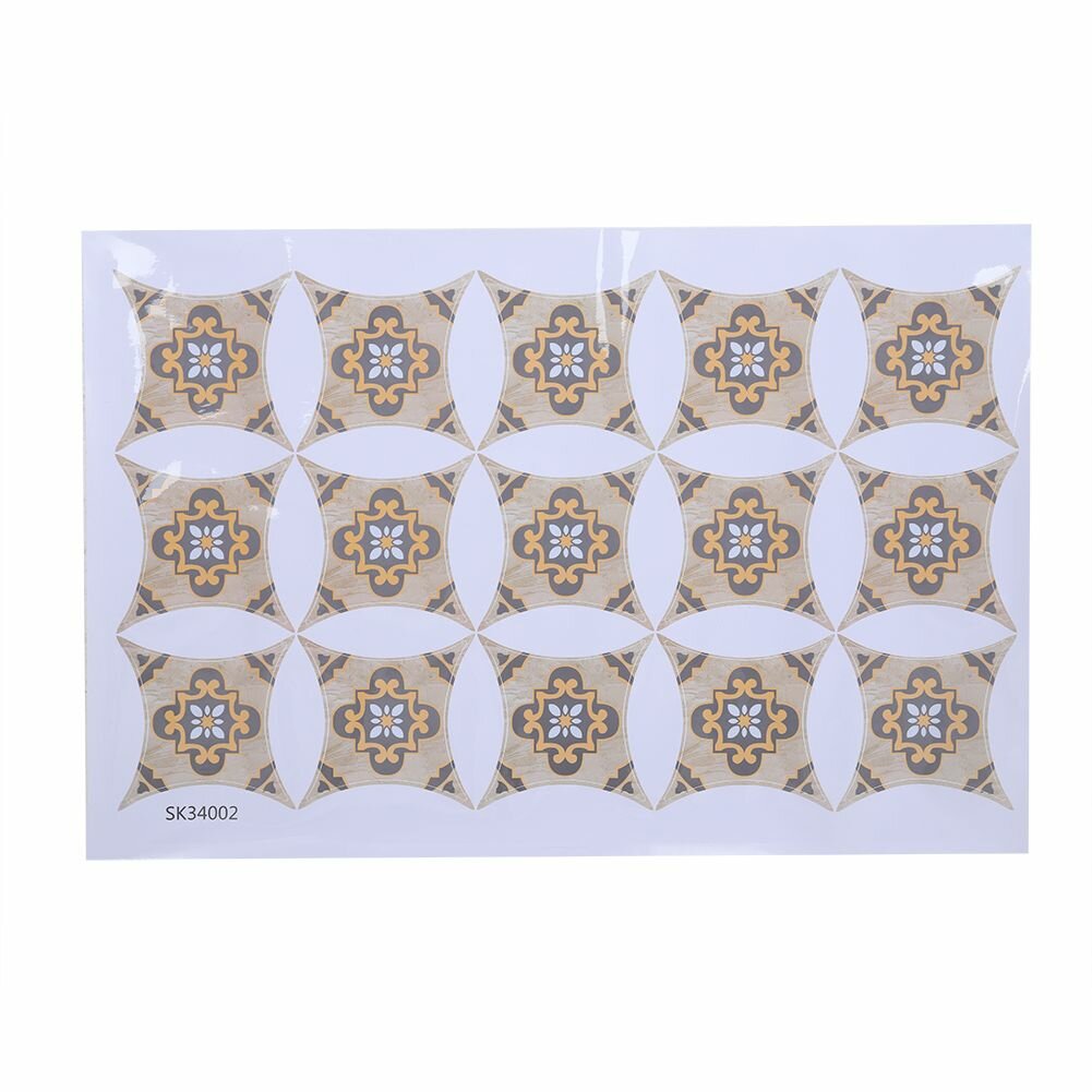 Водонепроницаемые диагональные наклейки из ПВХ для пола и стены, самоклеящиеся наклейки на плитку (№ 2) легко устанавливаются, снимаются и долговечны.